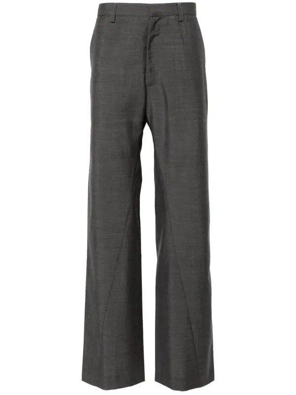 BIANCA SAUNDERS Benz Straight Tailored Trousers