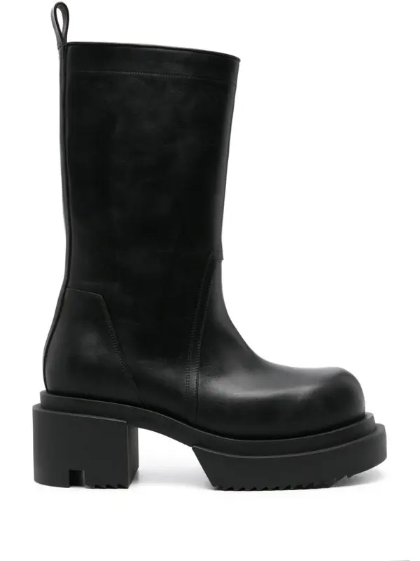 Rick Owens Mid-calf Platform Boots
