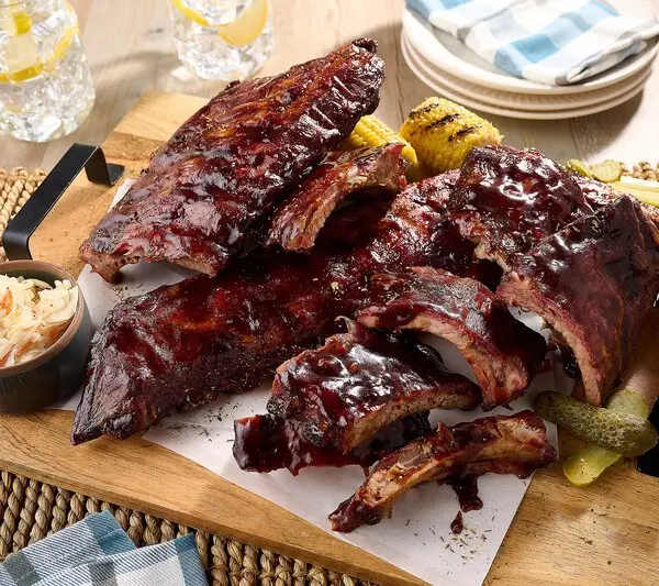 CORKY'S Bbq 2-lb Full Slabs Of Smokey Blues Baby Back Ribs - One-color ...