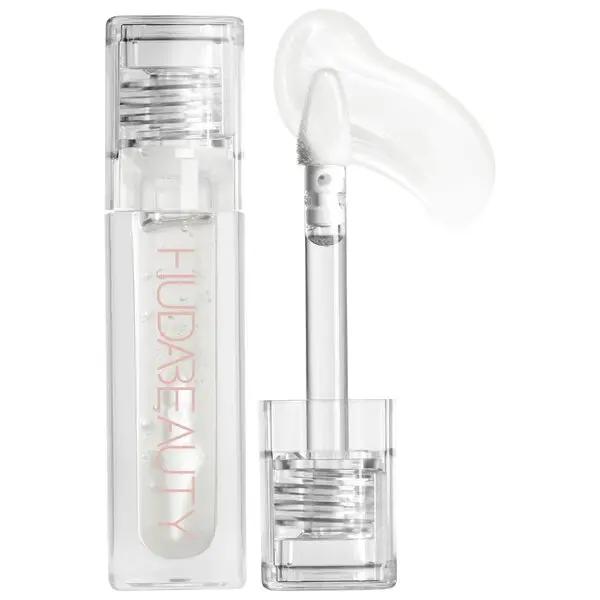 HUDA BEAUTY Faux Filler Shiny Non-sticky Lip Gloss - Glassy