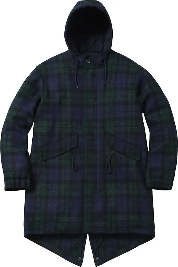 Supreme Wool Fishtail Parka Jacket