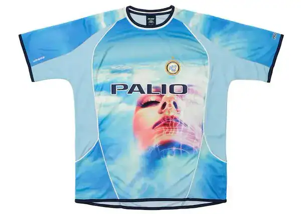 Palace X Umbro Away Shirt - Dream Sky | Editorialist