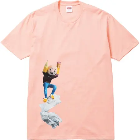 Supreme Mike Hill Regretter Tee Peach Editorialist