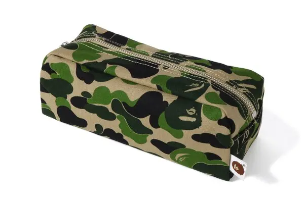 BAPE Abc Camo Flight Pouch - Green