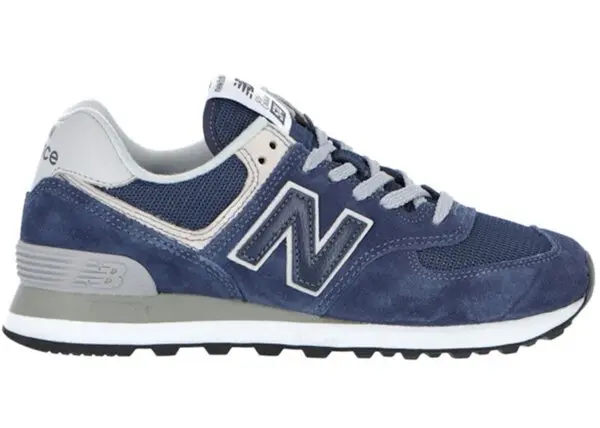 NEW BALANCE 574 Sneakers - Navy Blue/white