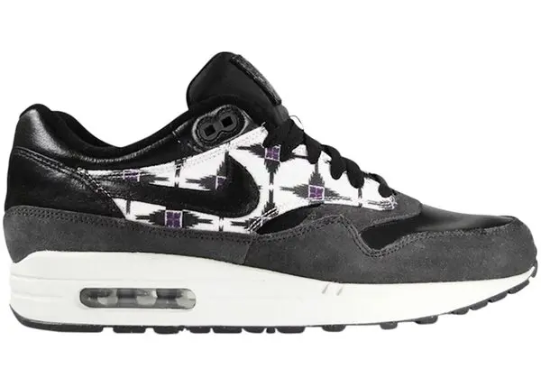 Nike Air Max 1 Aztec Pack Sneakers - Black/sail