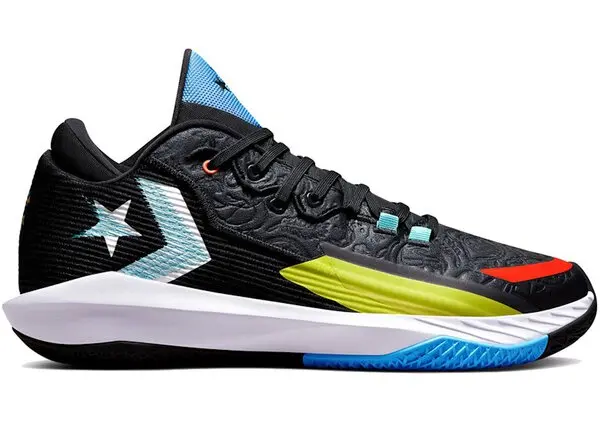 CONVERSE All Star Bb Jet Mid Peace And Unity - Black/kinetic Blue/poppy Glow