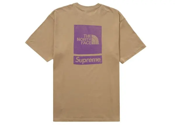 Supreme The North Face Short Sleeve Top Tan - Khaki