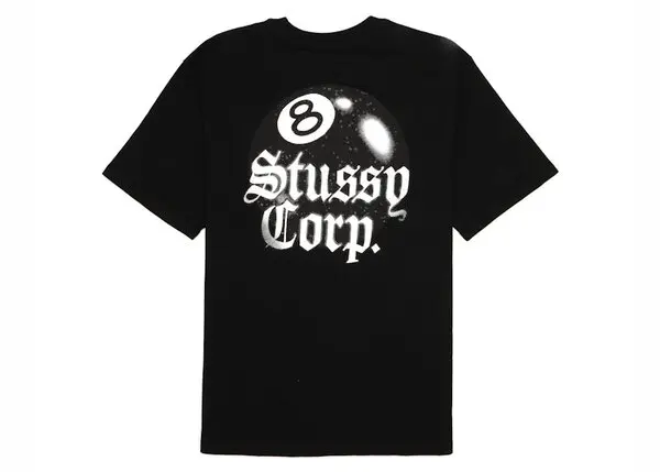 StÜssy 8 Ball Corp. T-shirt - Black