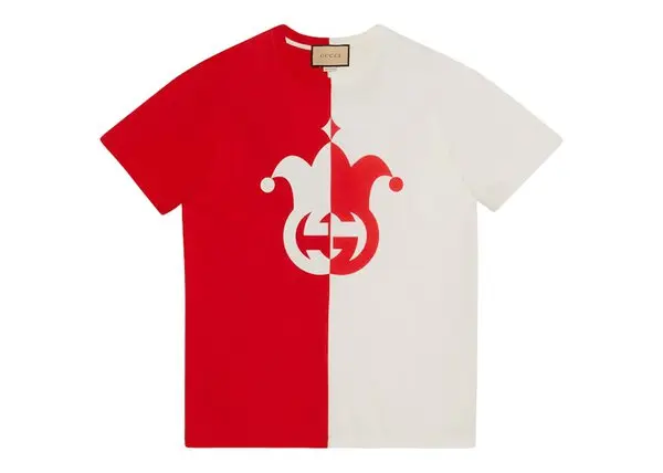 Gucci Cotton Jersey With Jester Print T-shirt
