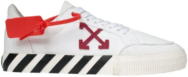 Off-White Vulc Low Canvas Sneakers - White