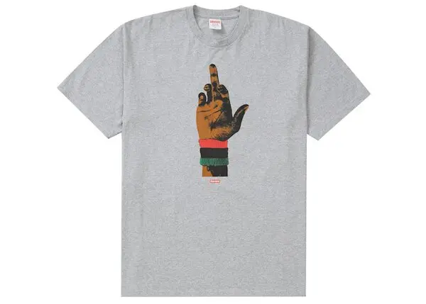 Supreme Dead Prez Rbg Tee Shirt - Heather Grey