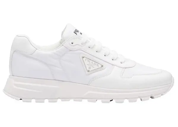 Prada Prax Re-nylon Sneakers - White