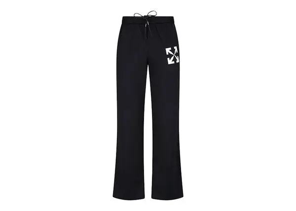 Off-White Off Off Single Arrow Slim Trackpant Pantsin - Black/white