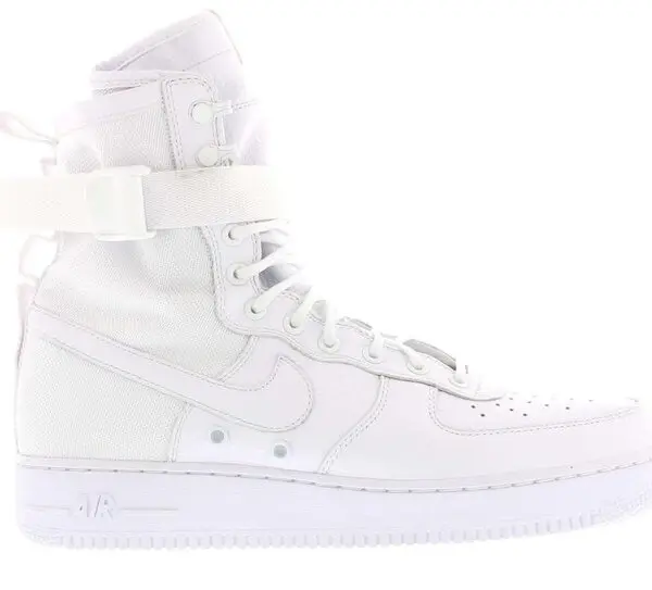 Nike Sf Air Force 1 Triple Complexcon High-top Sneakers - White