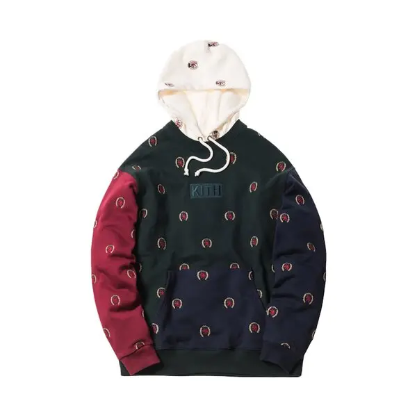Kith X Tommy Hilfiger Embroidered Crest Hoodie