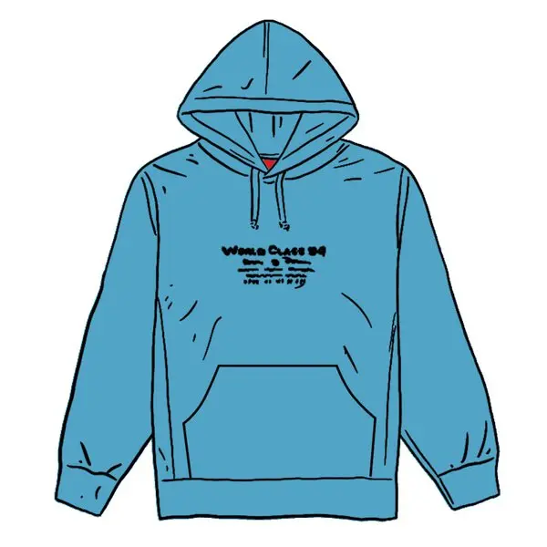 Supreme Best Of The Best Hooded Long Sleeve Top - Slate