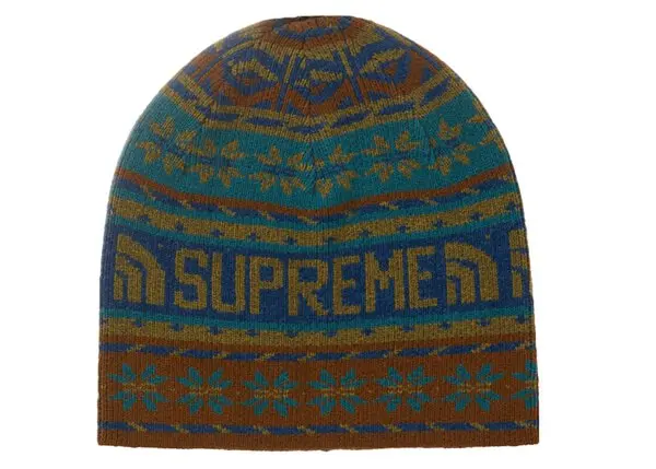 Supreme The North Face Beanie - Olive