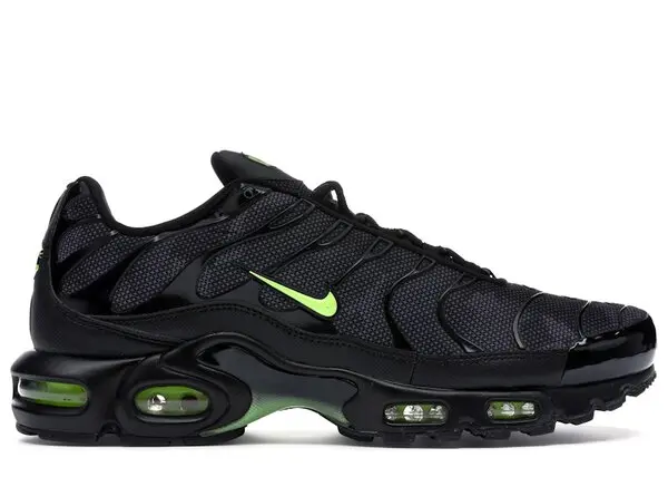 Nike Max Plus Sneakers - Black/volt Glow/wolf Grey