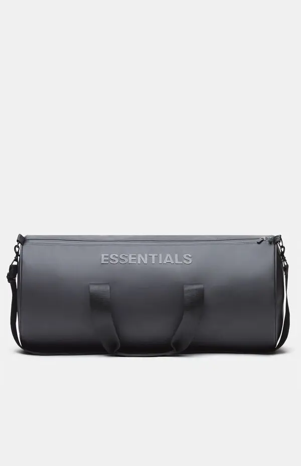 Fear Of God Essentials Duffel Bag - Dark Slate/stretch Limo/black ...