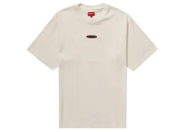 Supreme Oval Short Sleeve Top - White