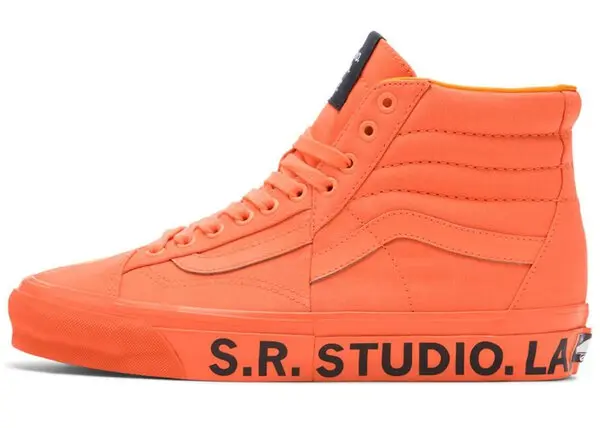 VANS Otw Sk8-hi Clash The Wall Sr. Studio La. Cain - Orange/black