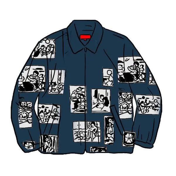 Supreme Toshio Saeki Work Jacket 佐伯俊男 Supreme Toshio Saeki Work Jacket 2025 |