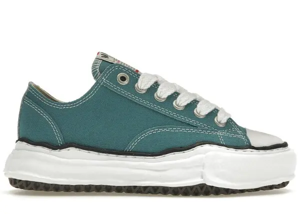 Mihara Yasuhiro Peterson Og Sole Canvas Low Sneakers - Blue/white