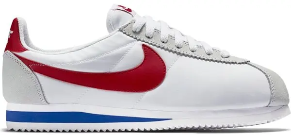 Nike Classic Cortez Nylon Sneakers - White/varsity Red/varsity Royal