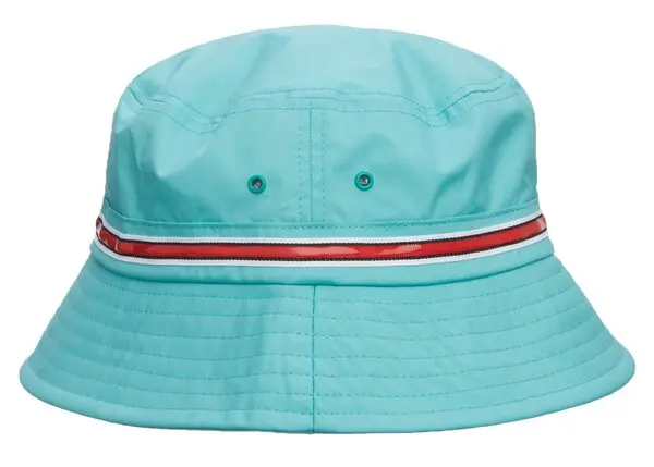 Supreme Silicone Stripe Crusher Hat - Teal