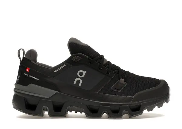 On Running Cloudwander Waterproof Sneakers - Black/eclipse