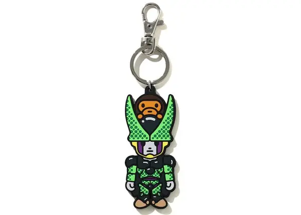 BAPE X Dragon Ball Z Baby Milo Cell & Cell Jr Keychain - Multicolor