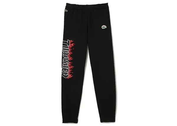 Lacoste X Thrasher Oversized Track Pants - Black