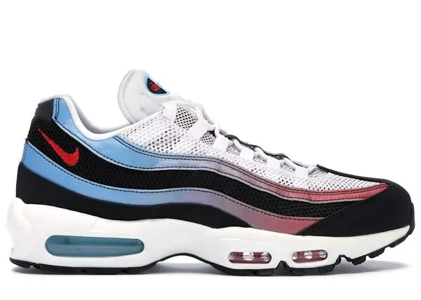 Nike Max 95 Sneakers - Black/university Red/blue Fury