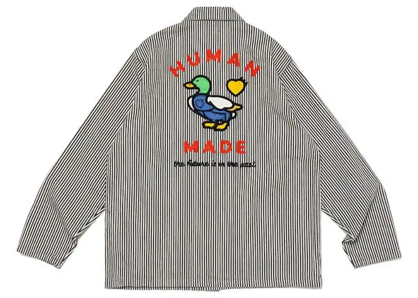 HUMAN MADE Hickory Coverall Jacket - Indigo