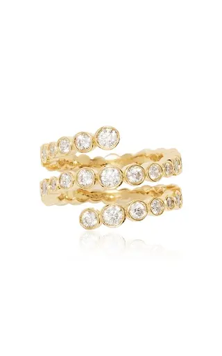 RAGBAG STUDIO Odette 18k -plated Spiral Ring - Gold | Editorialist