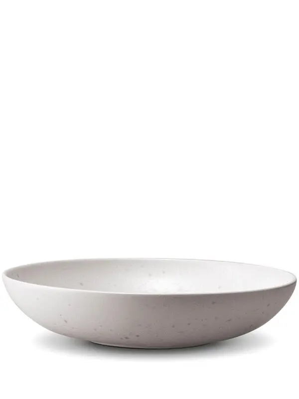 L'Objet Terra Porcelain Soup Plate - White