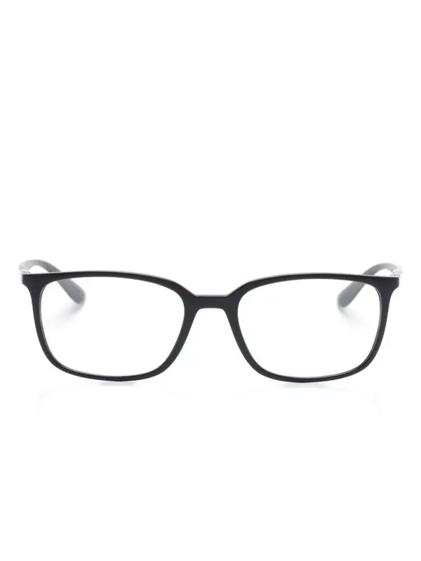 Ray-ban Rectangle-frame Glasses - Silver