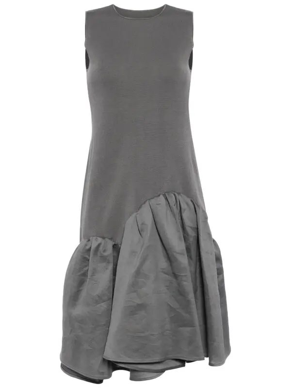 JNBY Asymmetric Sleeveless Dress - Grey