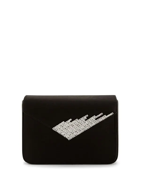 GIUSEPPE ZANOTTI Iveery Clutch Bag - Black