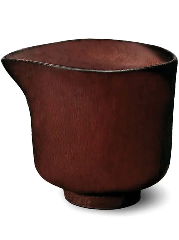 L'Objet Terra Porcelain Sauce Server - Red
