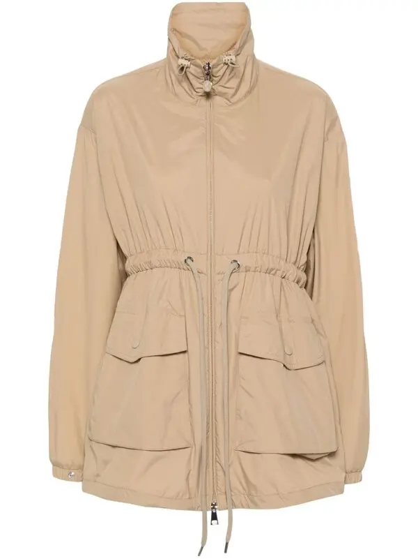 Moncler Iadi Parka Jacket - Brown