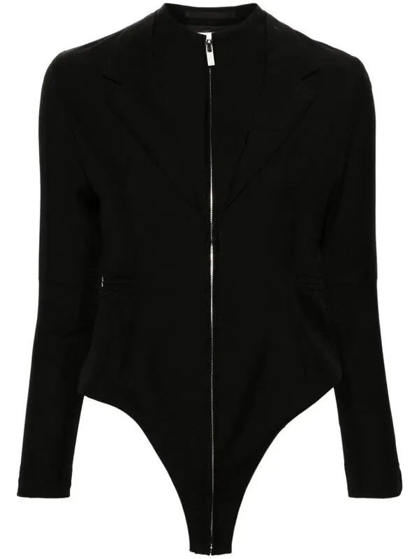 Noir Kei Ninomiya Pintuck-detailing Bodysuit