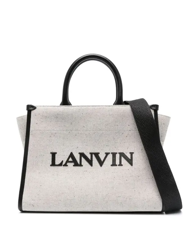 LANVIN Logo-embossed Tote Bag
