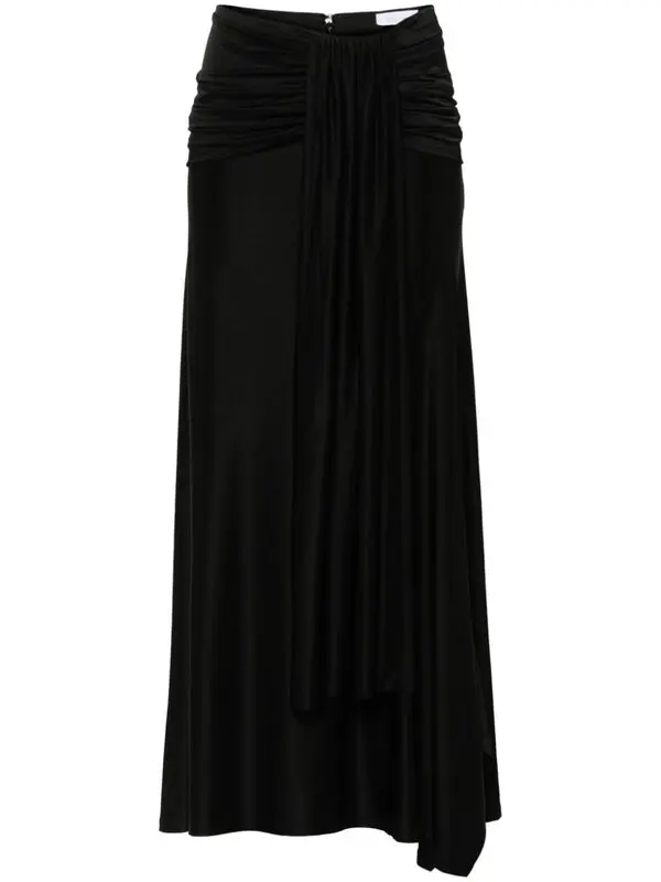 Rabanne Drape-detail Maxi Skirt