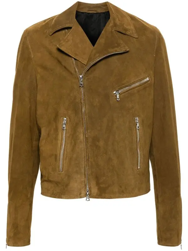 ERALDO Suede Biker Jacket