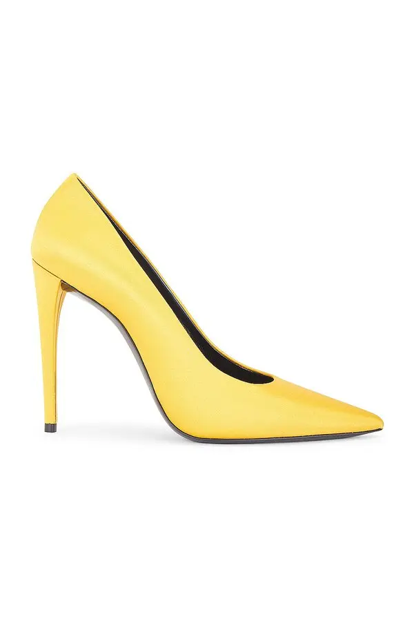 Saint Laurent Monceau Pump - Ocre