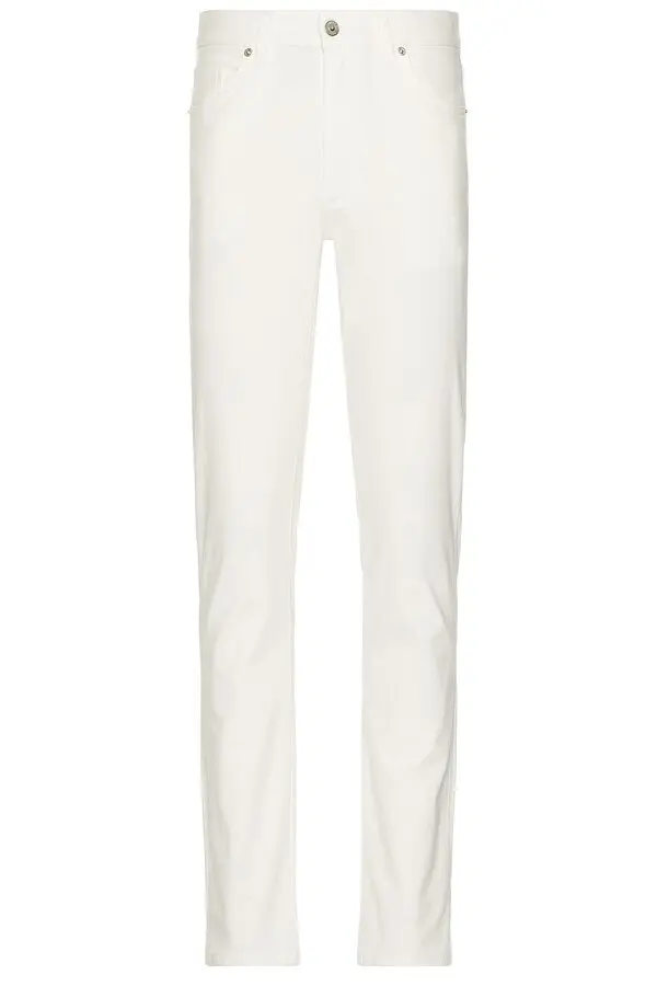 Zegna Stretch Gabardine Denim Jeans - White