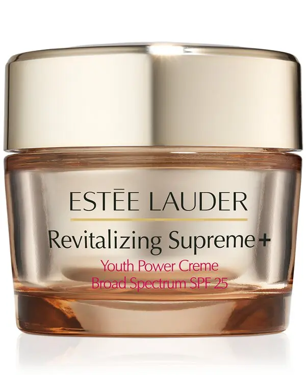 Estée Lauder Revitalizing Supreme+ Cream Moisturizer With Hyaluronic Acid & Peptides Spf 25 1.7 Oz - No Color