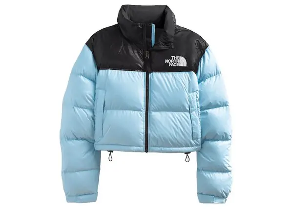 The North Face Nuptse Short Jacket - Beta Blue